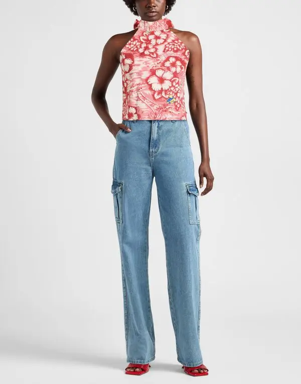 DEPARTMENT 5 Floral-print Sleeveless Top