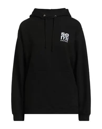 SEMICOUTURE Cotton-blend Fleece Sweatshirt