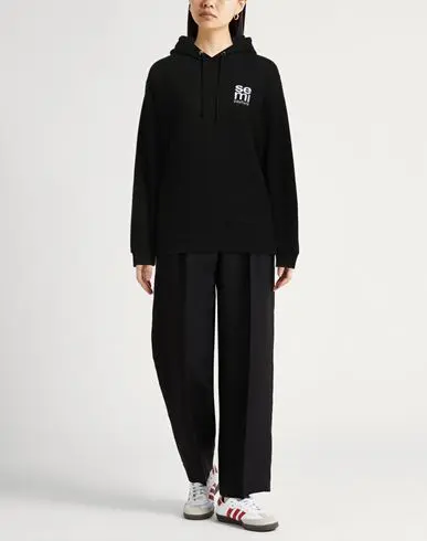 SEMICOUTURE Cotton-blend Fleece Sweatshirt
