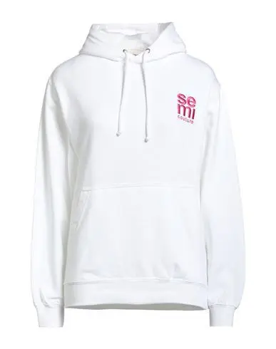 SEMICOUTURE Cotton-blend Fleece Sweatshirt