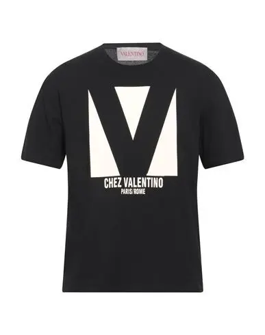 Valentino Garavani T-shirt Size Cotton - Black