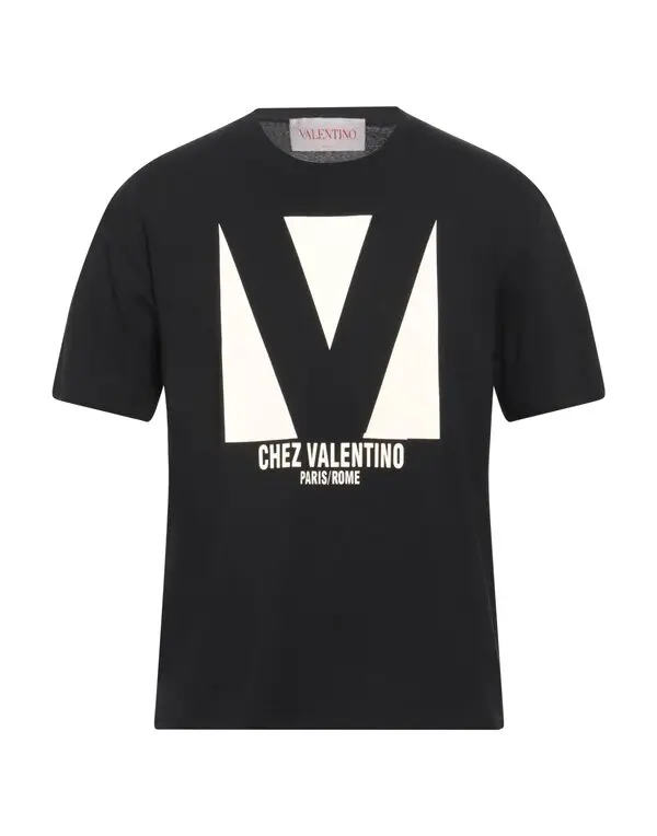 Valentino Garavani T-shirt Size Cotton - Black