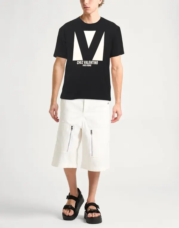 Valentino Garavani T-shirt Size Cotton - Black