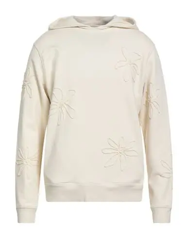 Sandro Cotton Blend French Terry Sweatshirt - White