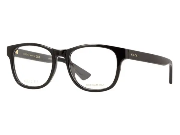 Gucci Square Eyeglasses - Black (gg1344o 001)