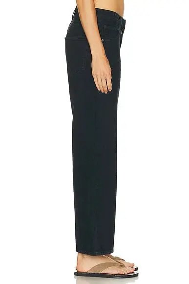 AGOLDE Low Curve Crop Jeans - Crushed