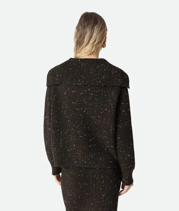 Bottega Veneta Wool English Rib Cardigan