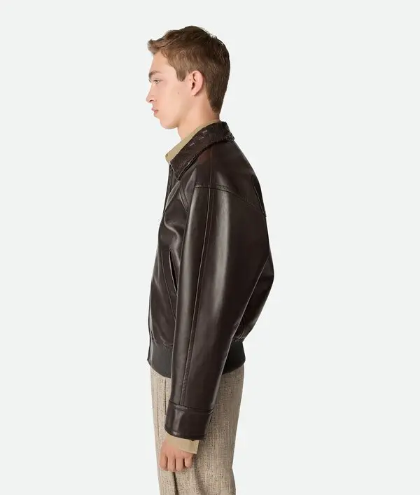 Bottega Veneta Leather Blouson