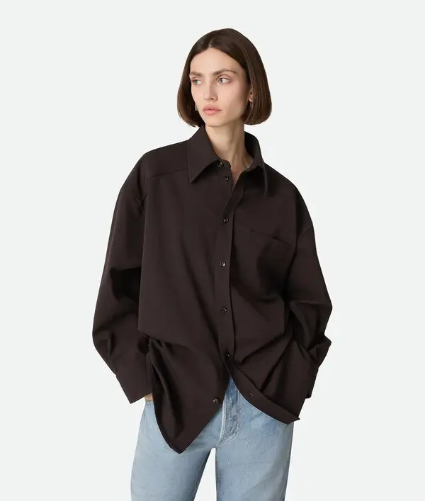 BOTTEGA  VENETA Stretch Wool Shirt