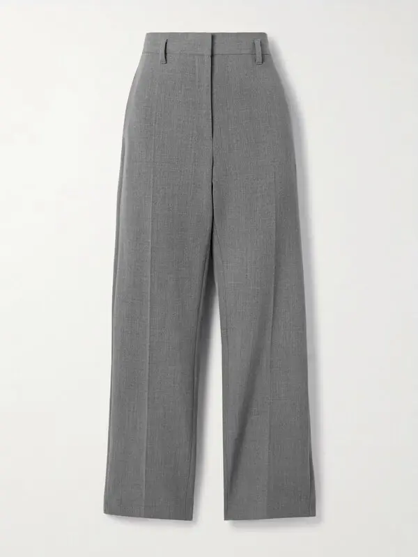 THE ROW Relian Cropped Wool-blend Pants