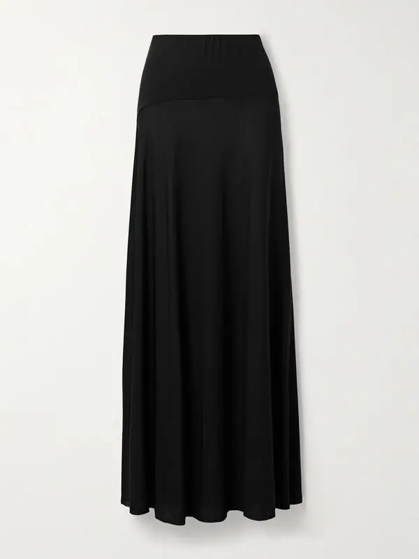 THE ROW Mirla Jersey Maxi Skirt