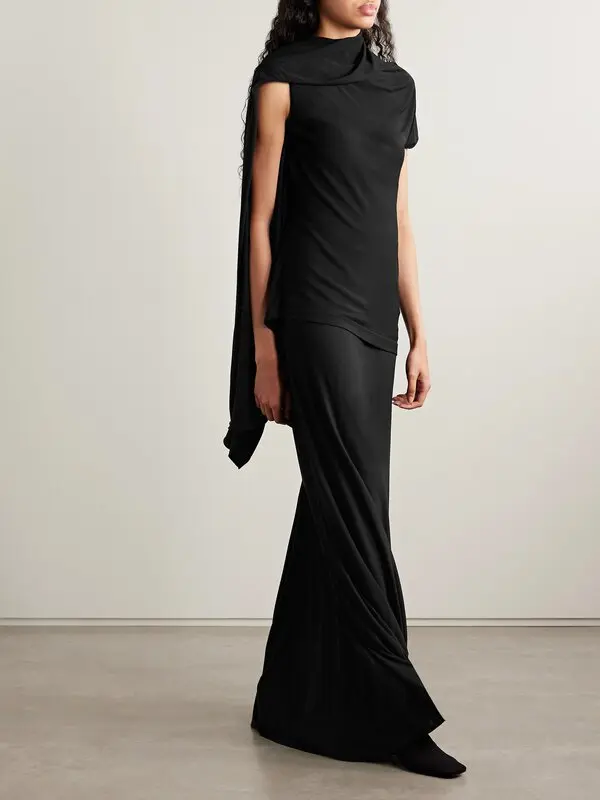 THE ROW Mirla Jersey Maxi Skirt