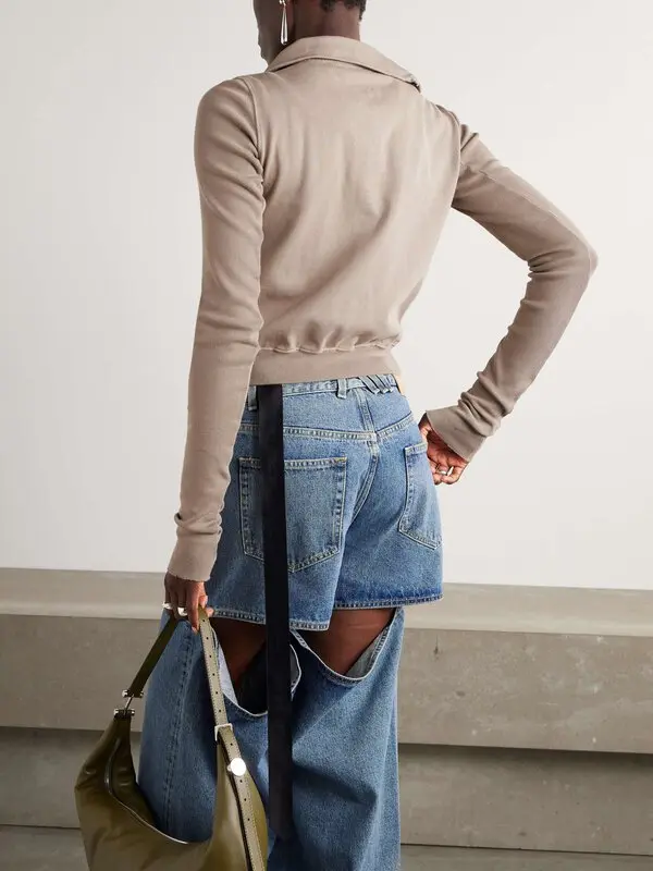 Rick Owens Cotton-jersey Zip-up Sweatshirt
