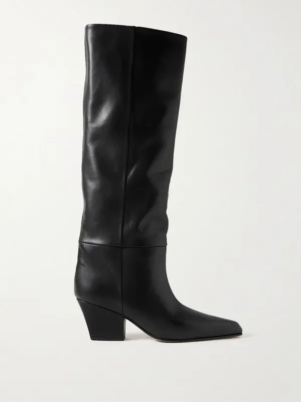 Paris Texas Jane Leather Knee High Boots