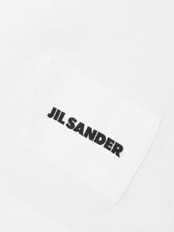 JIL SANDER Three-pack Appliquéd Cotton-jersey T-shirts - Multi