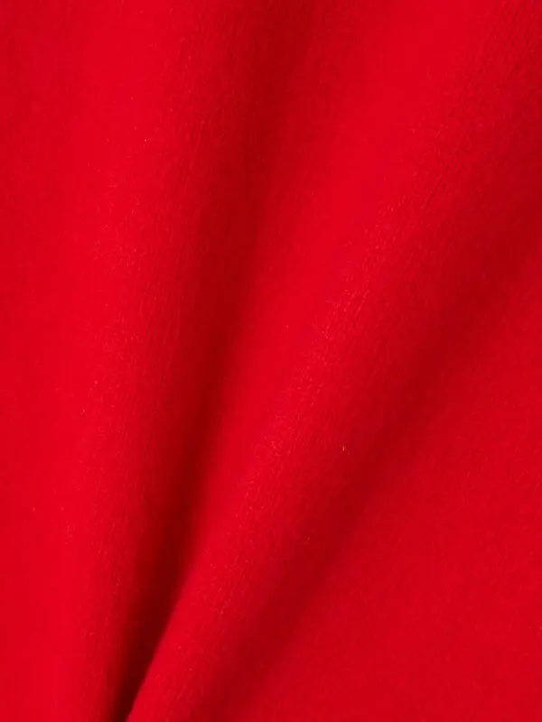 Jacquemus The Castagna Wool-blend Turtleneck Mini Dress - Red