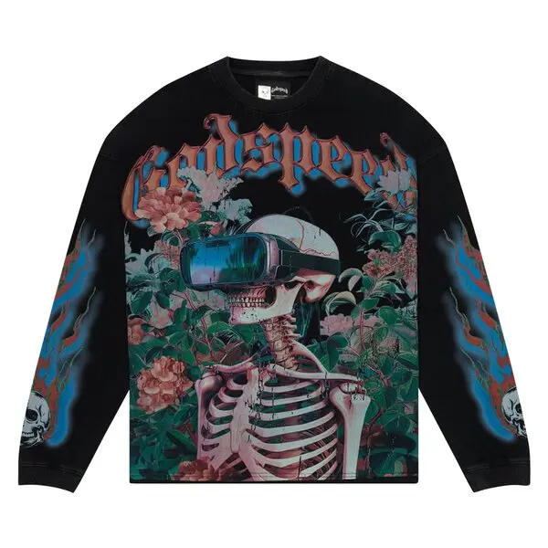 GODSPEED Vision Flowers Long-sleeve Thermal Wash