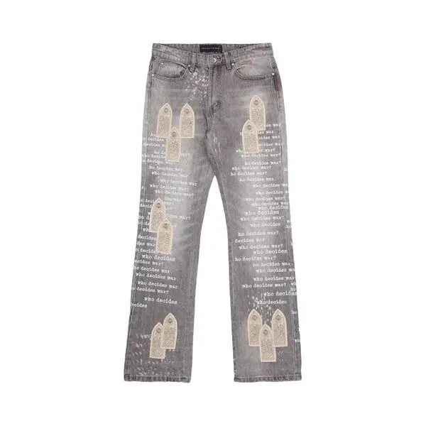 WHO DECIDES WAR BY EV BRAVADO Scripture Denim