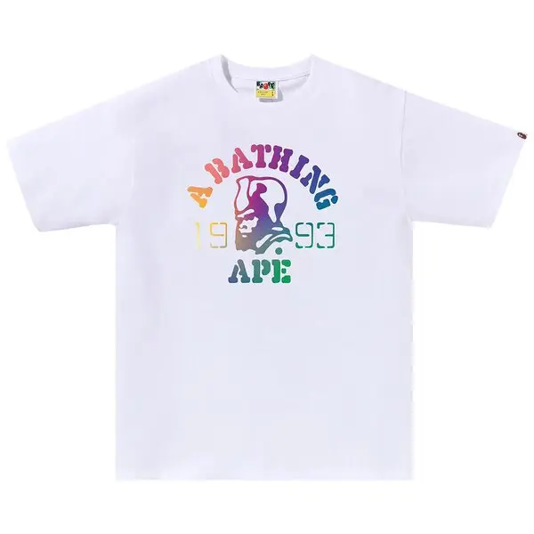 A BATHING APE Gradation General Tee - White