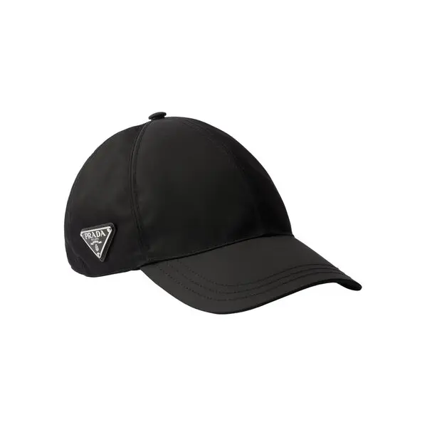Prada Re-nylon Baseball Cap - Black