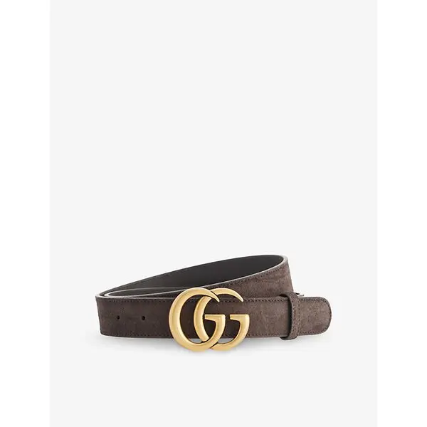 Gucci Marmont Leather Belt - T.moro
