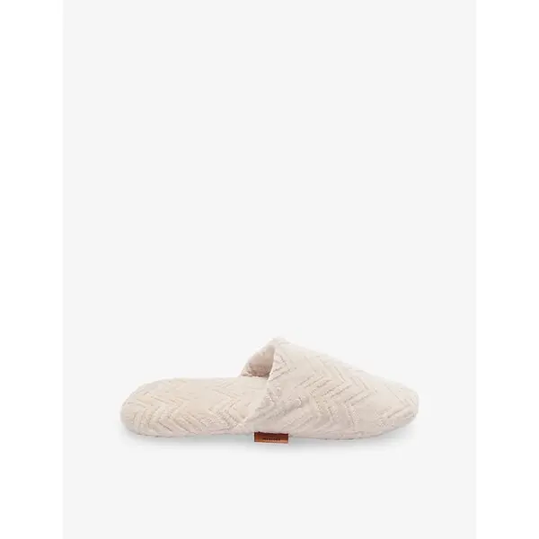 Missoni Zigzag-pattern Cotton-terry Slippers