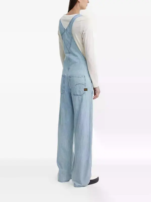 G-star Raw Button-fastening Denim Overalls