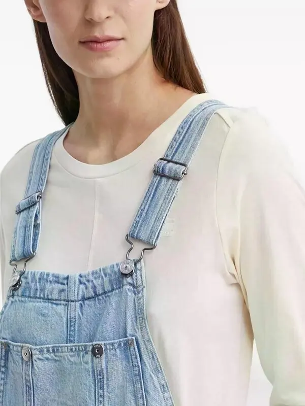 G-star Raw Button-fastening Denim Overalls