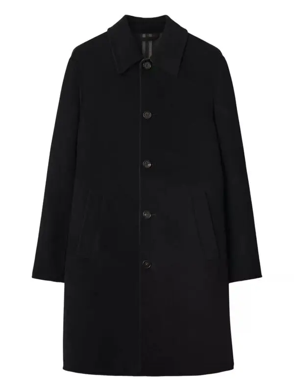 Burberry Wool Car Coat - Black