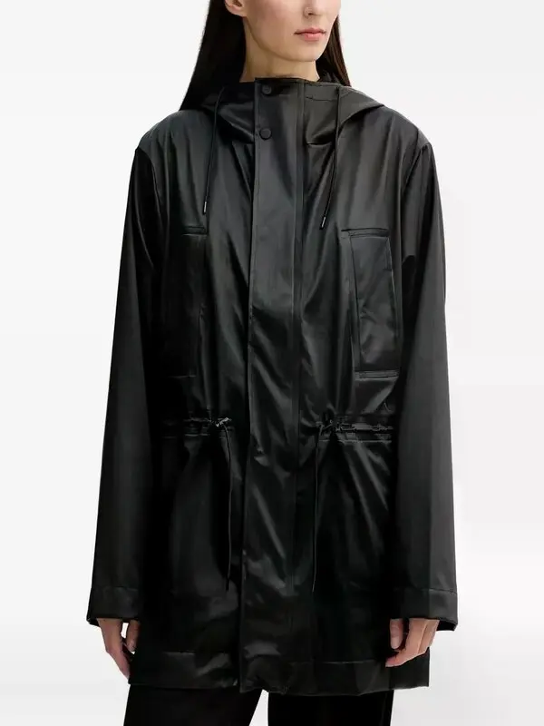 Rains Drawstring Hooded Jacket