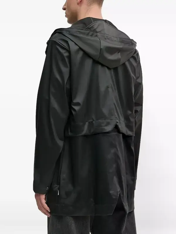 Rains Drawstring Hooded Jacket