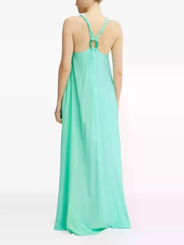 Patrizia Pepe Braided-back Maxi Day Dress