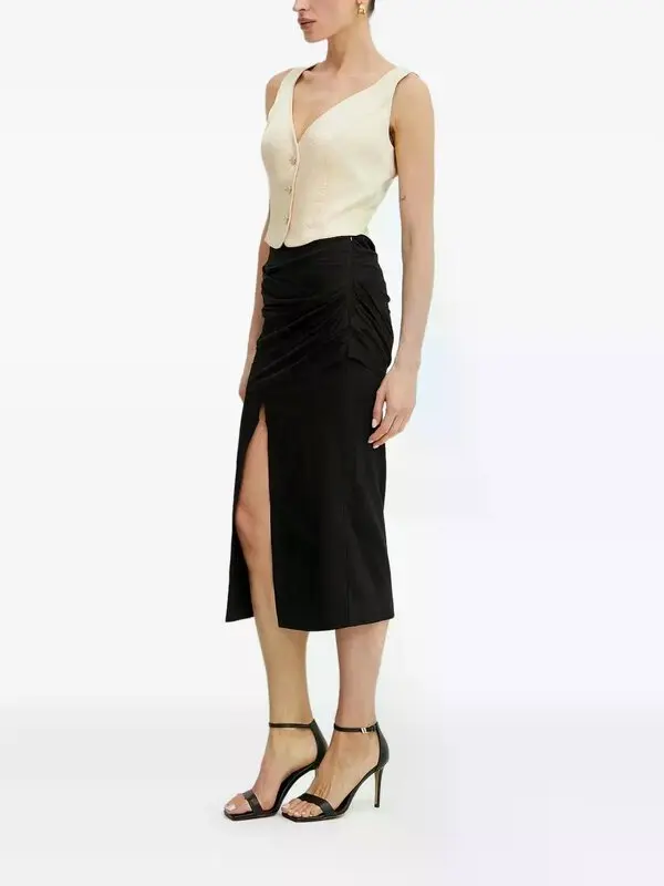 Guess Button-front Sleeveless Top