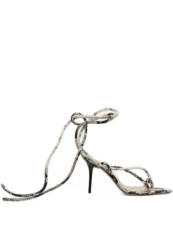 IRO PARIS 90mm Lace-up Heeled Sandals