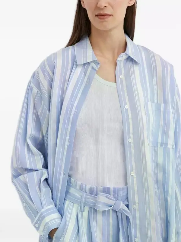 BRUUNS BAZAAR Striped Shirt