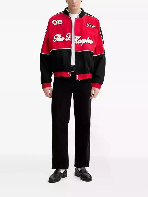 The Kooples Racing-number Panelled Jacket
