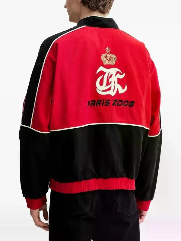 The Kooples Racing-number Panelled Jacket
