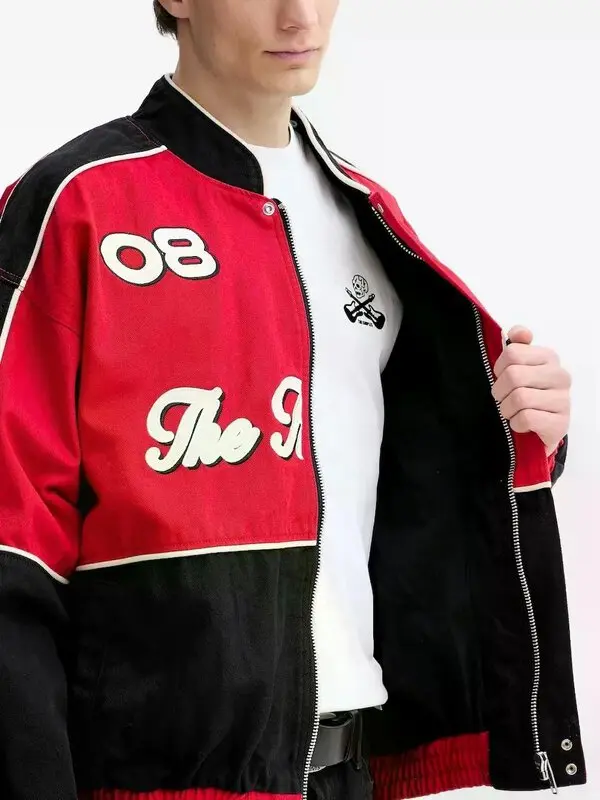 The Kooples Racing-number Panelled Jacket