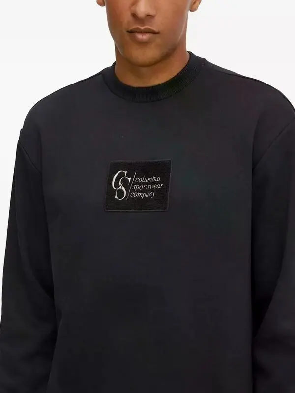 Columbia Crew-neck Sweatshirt With Logo Patch