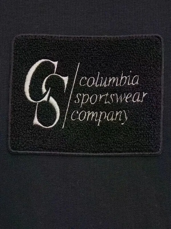 Columbia Crew-neck Sweatshirt With Logo Patch