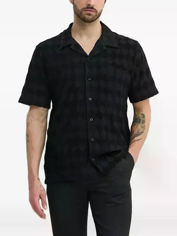 BALR. Textured Geometric Shirt