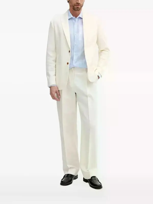MC2 SAINT BARTH Striped Linen Shirt
