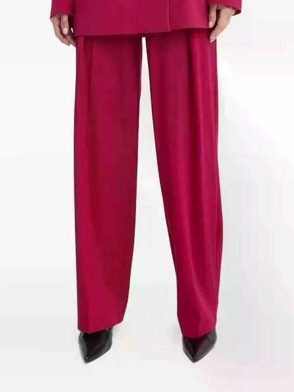 LA MANIA Pleated Front Trousers