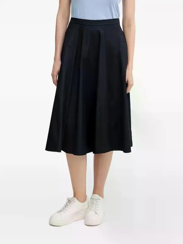 Gant Pleated Midi Skirt