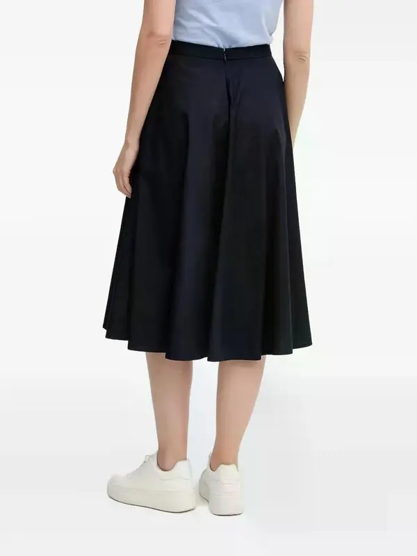 Gant Pleated Midi Skirt