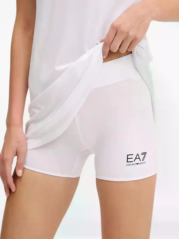 EA7 Racer-back Tennis Dress - White