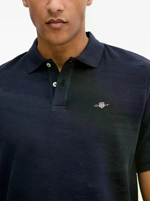 Gant Logo-embroidery Polo Shirt