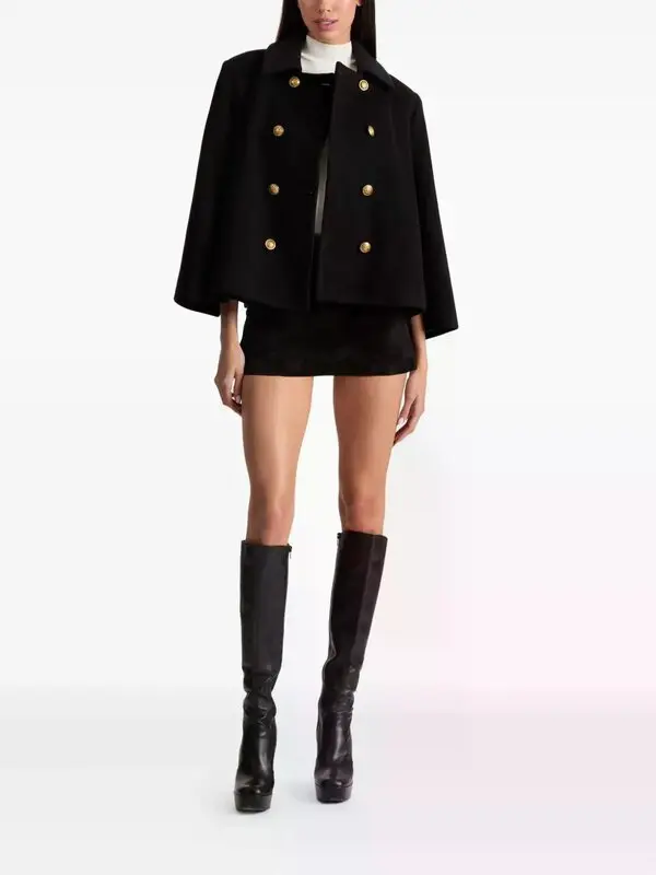 Alice + Olivia Reynalda Double-breasted Cape Coat