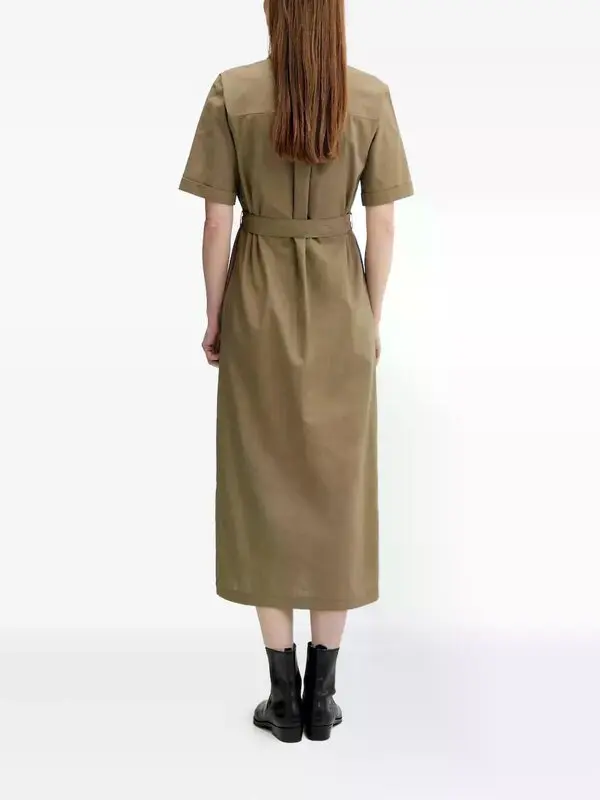 Barbour Belted Midi Shirt Dress