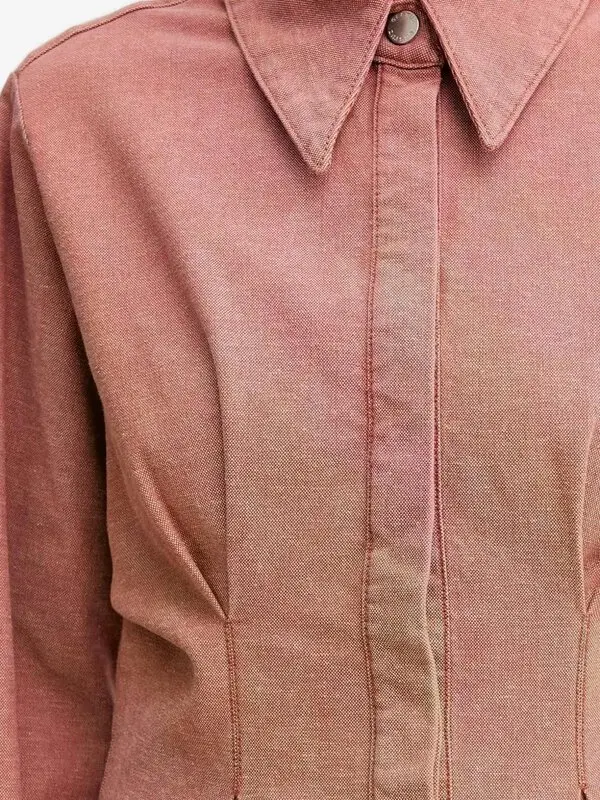 GESTUZ Belted-cuff Shirt